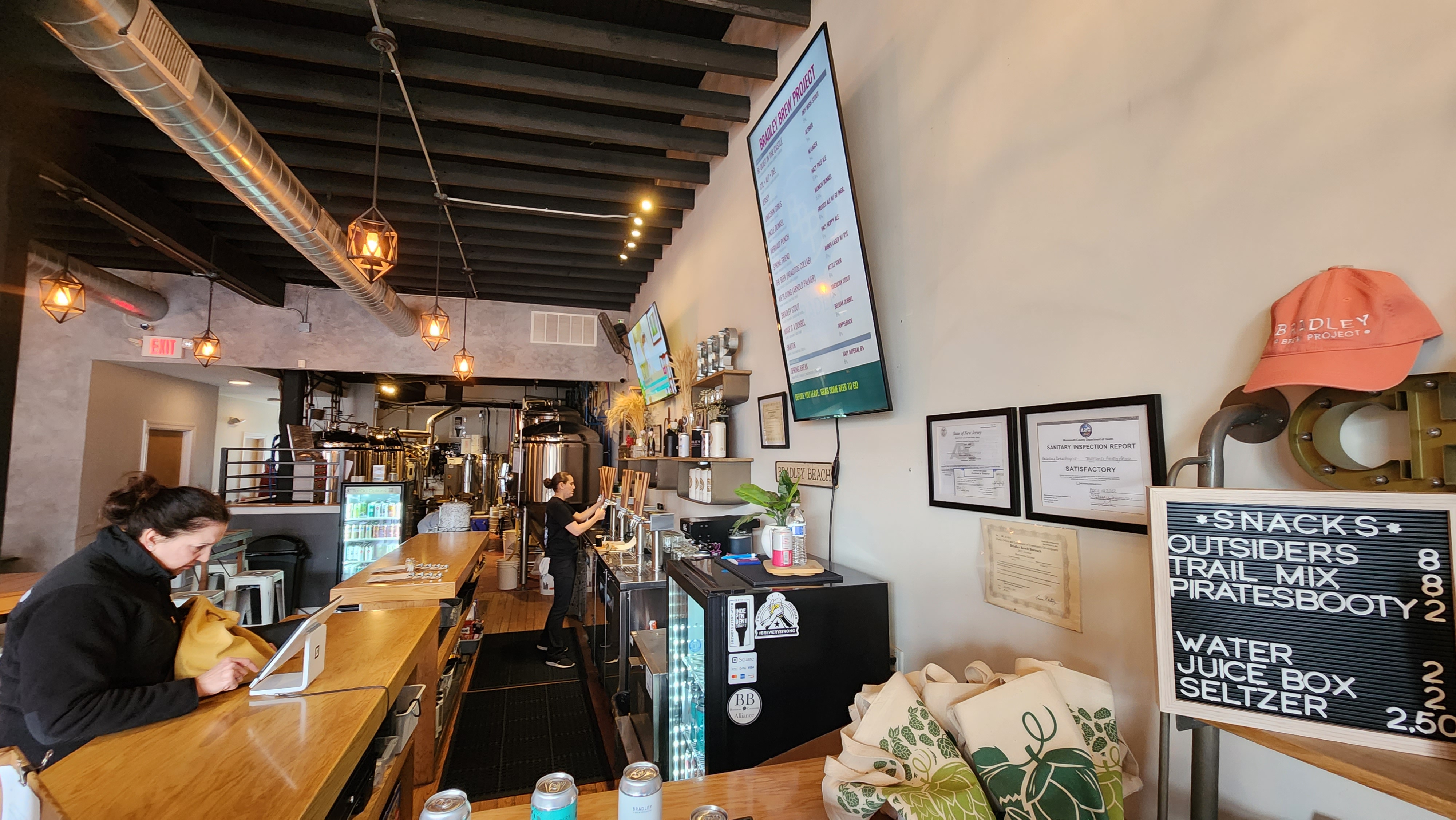 BRADLEY BREW PROJECT, Bradley Beach, New Jersey – Monmouth County) – The New Jersey Brewery Blaze